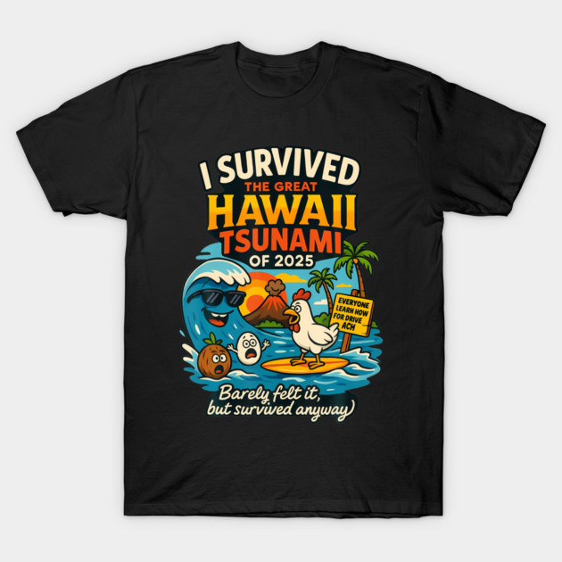 I Survived The Hawaii Tsunami Of 2025 - Hawaii Tsunami Survivor - T ...