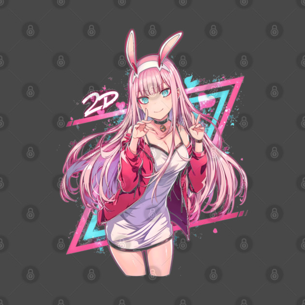 zero two - Darling In The Franxx - Zero Two - T-Shirt | TeePublic