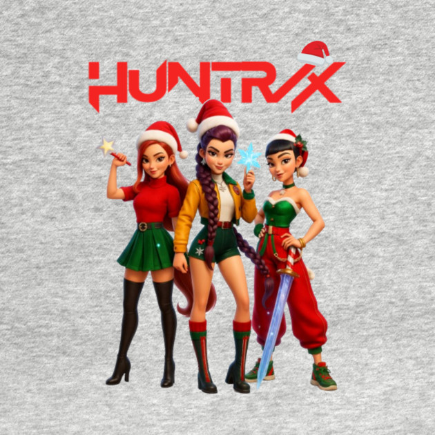 Huntrix Christmas Kpop Demon Hunters - Huntrix - Hat | TeePublic