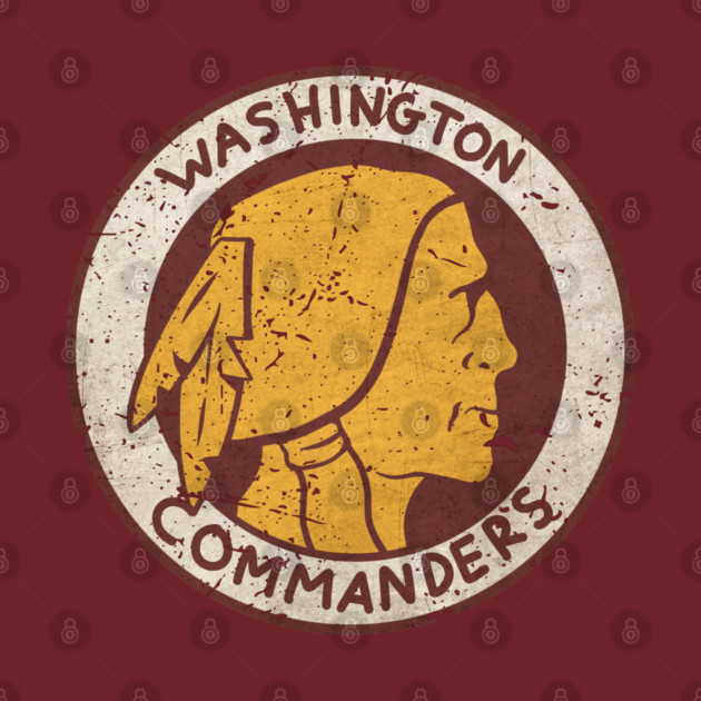 Washington commanders vintage logo - Washington Commanders - T-Shirt ...