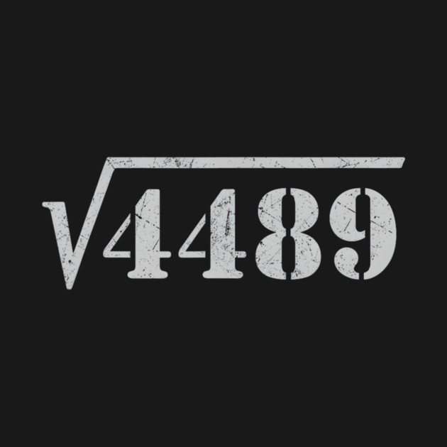 67 Square Root 4489 Slang Math 6 7 - Retro Math Meme - T-Shirt | TeePublic
