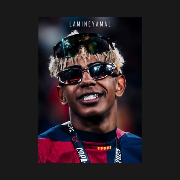 Lamine Yamal Smile - Lamine Yamal Smile - T-Shirt | TeePublic