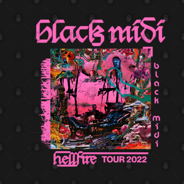 BLACK MIDI BAND MERCH - Black Midi - T-Shirt | TeePublic