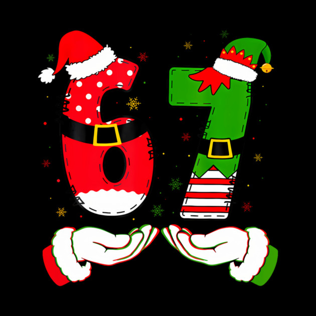 67 Meme Six Seven Christmas - Christmas Meme - Tapestry | TeePublic