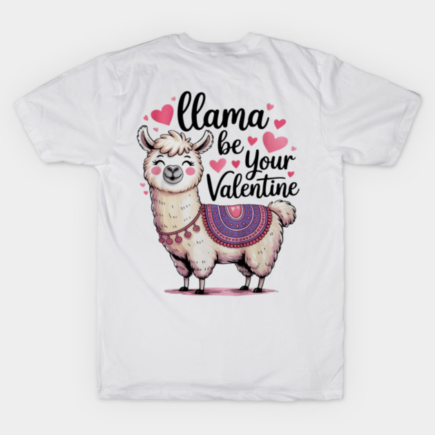 Llama be your Valentine - Llama - T-Shirt | TeePublic