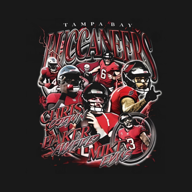 Mike Evans Baker Mayfield Chris & Godwin Big 3 - Mike Evans - T-Shirt ...