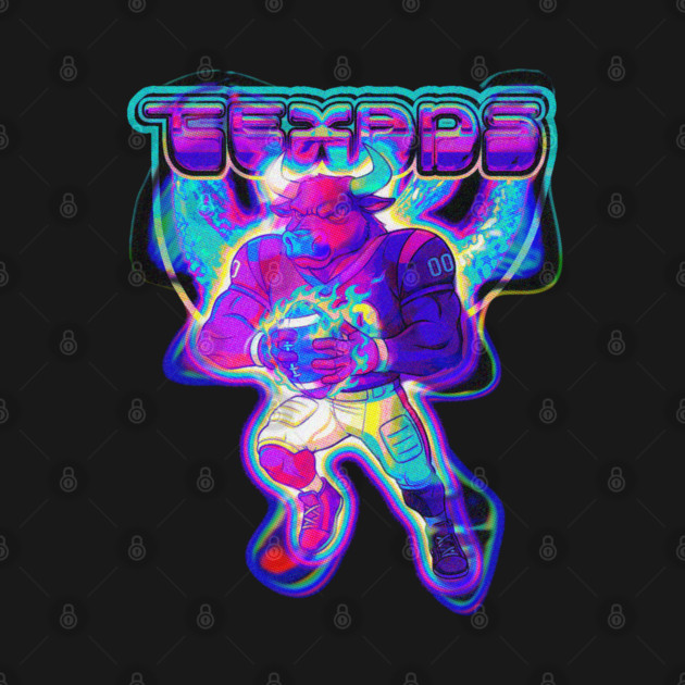 Houston Texans Retro Vintage - Houston Texans - T-Shirt | TeePublic