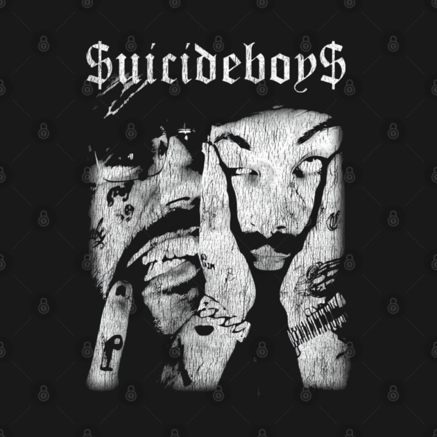 SuicideboyS & Scrim & Ruby Da Cherry Vintage - Suicideboys - T-Shirt ...
