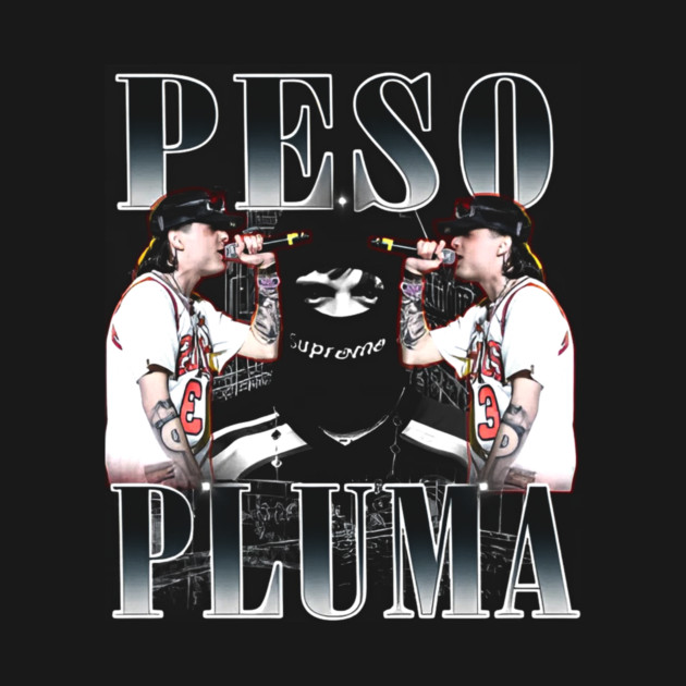 Peso Pluma Collage - Peso Pluma - T-Shirt | TeePublic