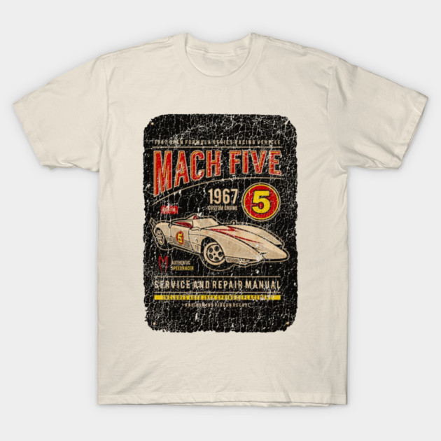 Vintage 60’s Speed Racer Mach Five - Speed Racer - T-Shirt | TeePublic