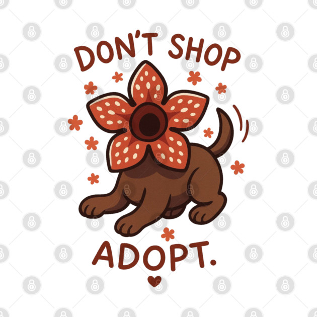 Demodog Adopt Demogorgon Dog - Stranger Things - Stranger Things - T ...