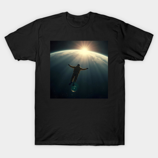 Cerulean Orb - Skydiving - T-Shirt | TeePublic