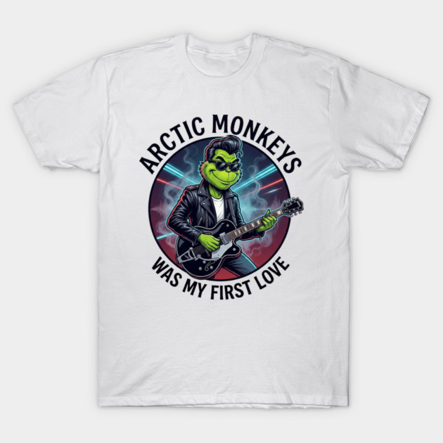 Grinch ARCTIC MONKEYS Christmas Football Lovers - Arctic Monkeys - T ...