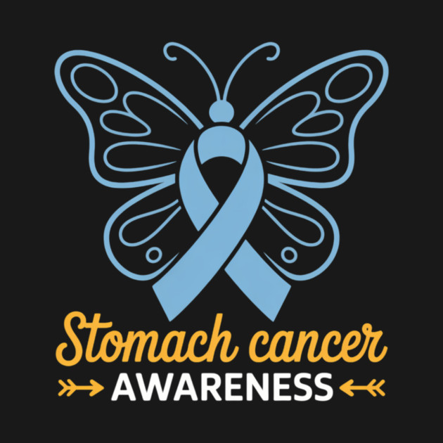 Butterfly Stomach Cancer Ribbon Stomach Cancer Awareness - Butterfly ...
