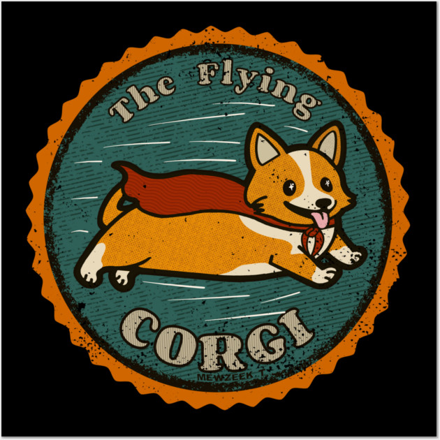 superhero corgi