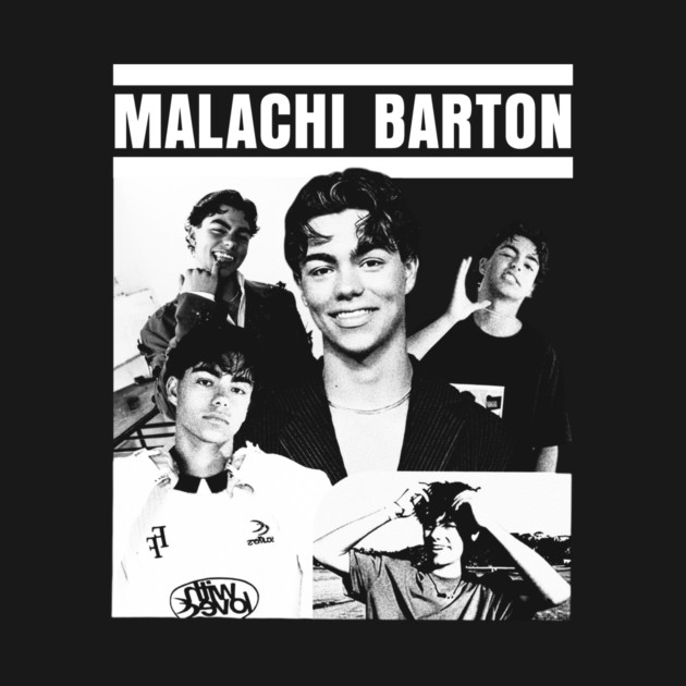Vintage Malachi Barton Collage - Malachi Barton - T-Shirt | TeePublic
