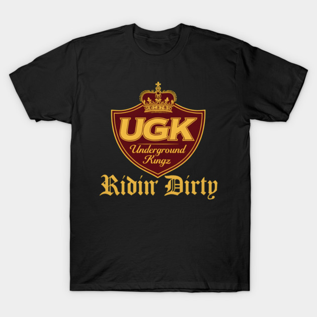 Ugk Regal Shield & Crown Emblem - Custom Emblem Crest - T-Shirt | TeePublic