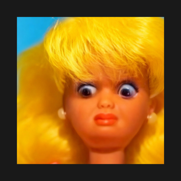 disgusted doll meme - Funny Gift - T-Shirt | TeePublic