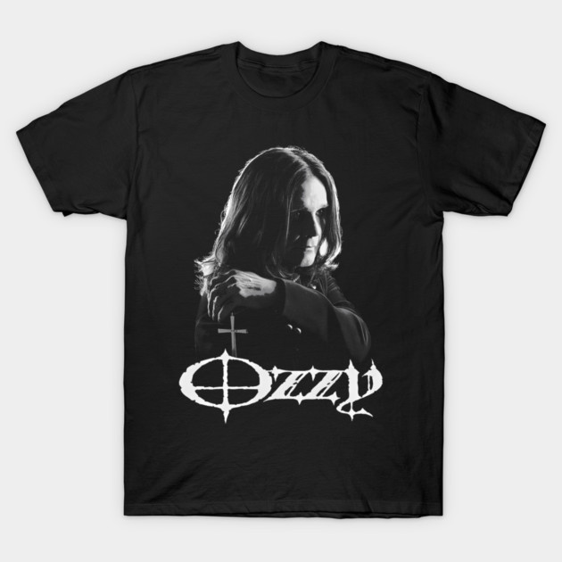 Ozzy Osbourne - Monochrome Portrait - Rock - T-Shirt | TeePublic