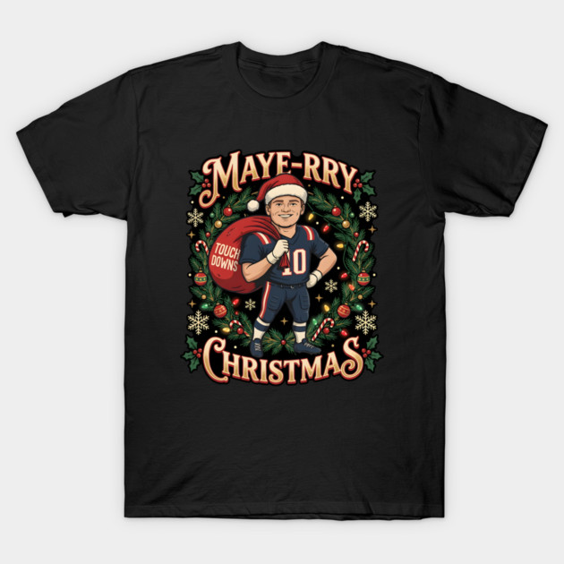 Drake Maye-RRY christmas Patriots, Funny Drake-Maye new england lovers ...
