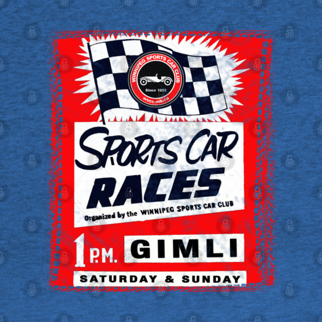 WSCC Sports Car Races - Gimli (Vintage Redesign) - Sport Car Races - T ...