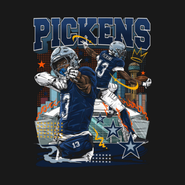 George Pickens Dallas Collage - George Pickens - T-Shirt | TeePublic