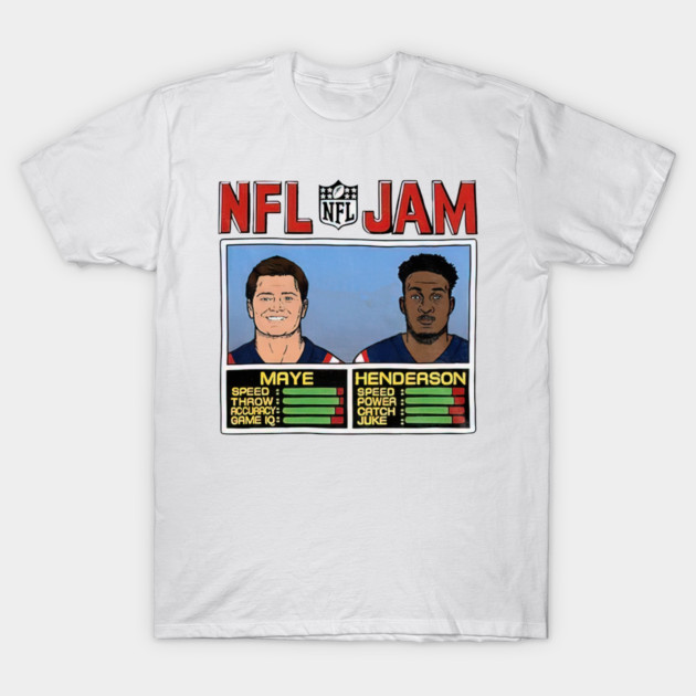 New England Patriots Drake Maye and TreVeyon Henderson NFL-Jam - Drake ...