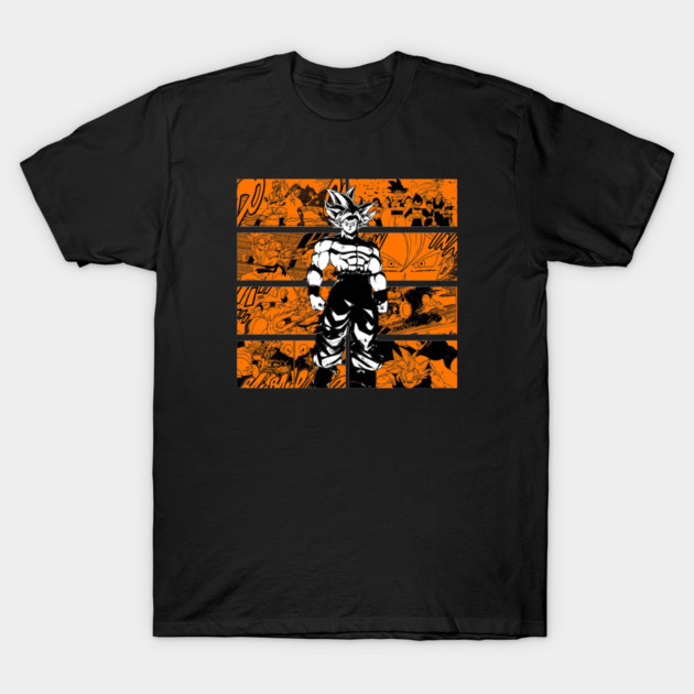 Dragon Ball Z Goku Manga Panel Comic Strip Art - Dragon Ball - T-Shirt ...