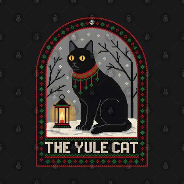 The Yule Cat Nordic Christmas Folklore - Yule Cat Icelandic Folklore ...
