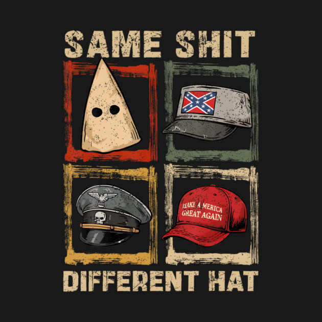 Same Different Hat Jokes - Funny Joke Quotes - T-Shirt | TeePublic