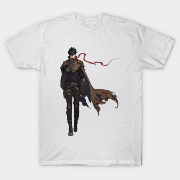 Dark Fantasy Rogue Warrior – Anime Adventurer Art - Fantasy Warrior - T ...