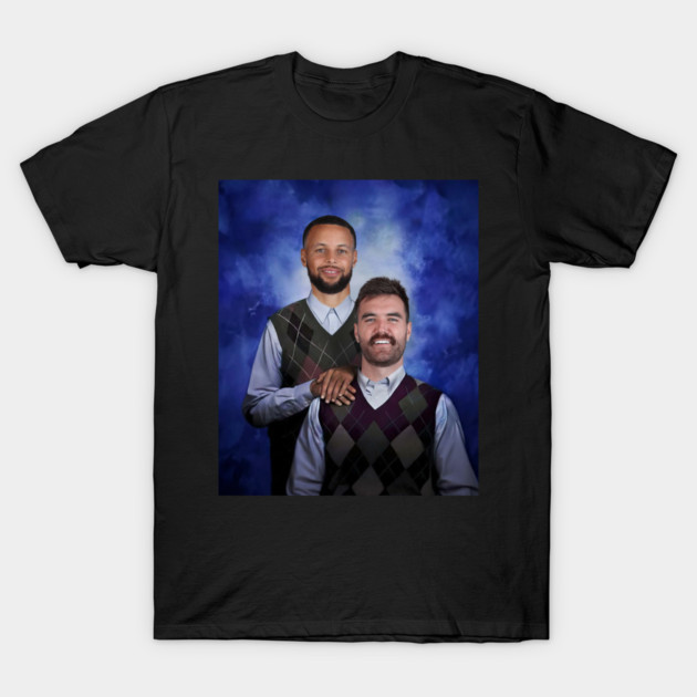 Pat Spencer & Steph Curry Basketball Step Brothers - Steph Curry - T ...