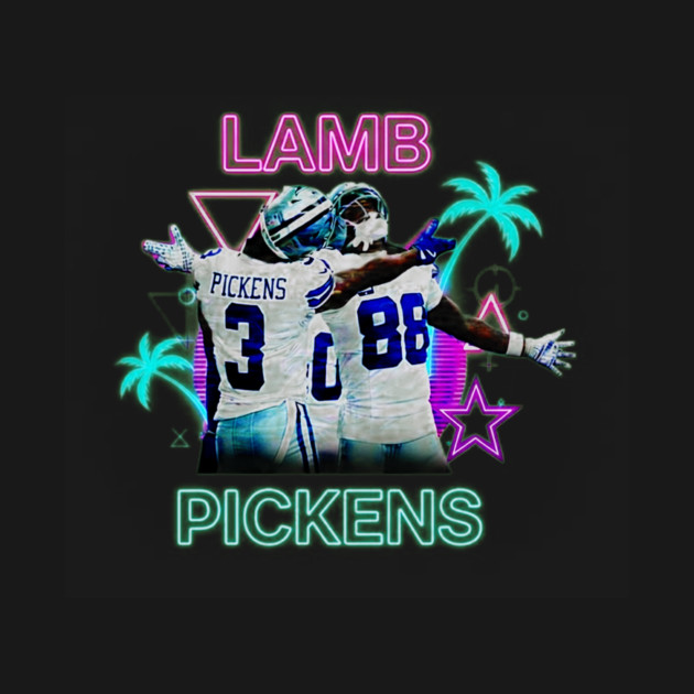 George Pickens & Ceedee Lamb - George Pickens - T-Shirt | TeePublic