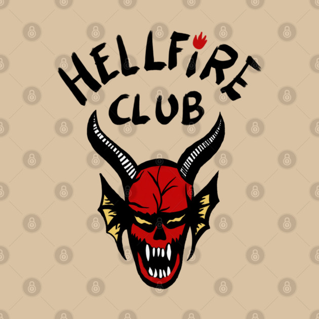 Hellfire club - Stranger Things - T-Shirt | TeePublic