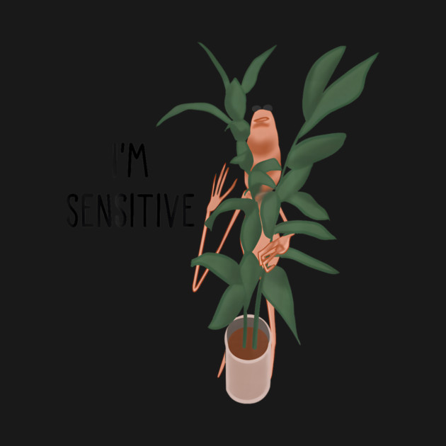 Marcus The Worm Im Sensitive Brain Rot - Funny Worm Meme - T-Shirt ...