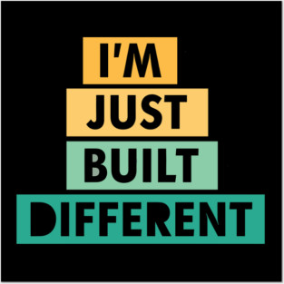 im built different wallpaper
