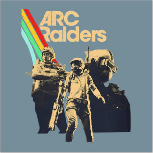Retro Grunge Arc Raiders Video Game Posters and Art Prints for Sale ...