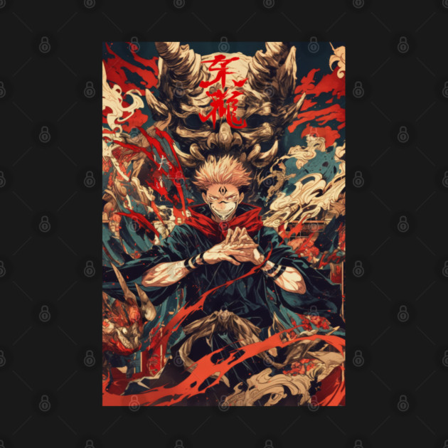 Sukuna Domain Expansion - Jujutsu Kaisen - Crewneck Sweatshirt | TeePublic