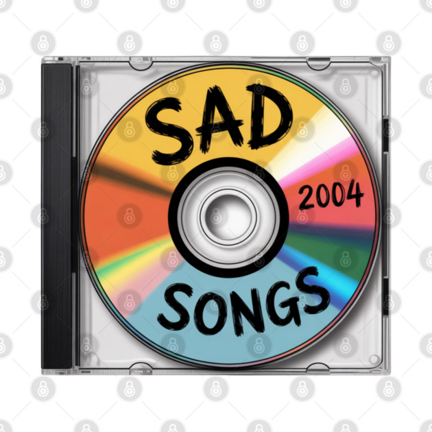 SAD Songs 2004 – Y2K Nostalgia Music CD Aesthetic - Sad Songs 2004 - T ...