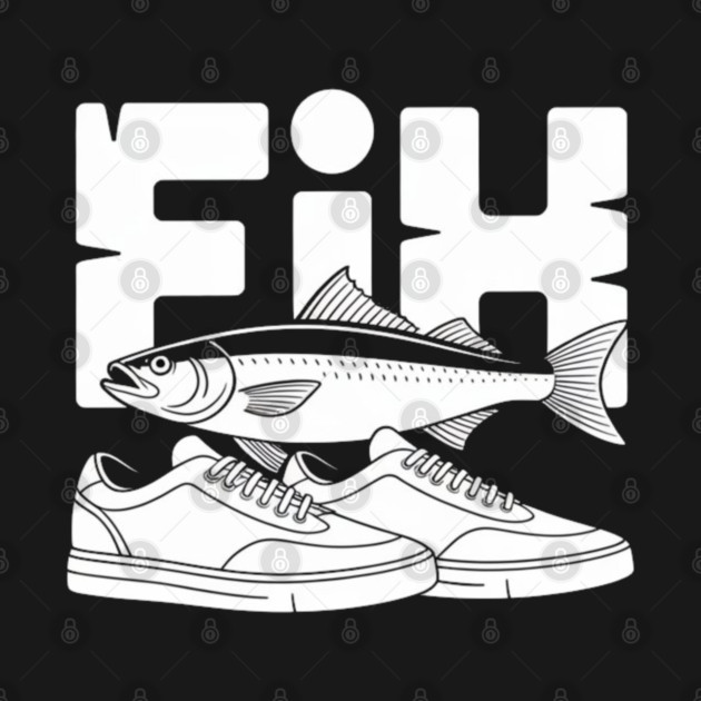 Fih Shoes Fish Funny Misspelled Fish Meme Fih Calling Humor - Fih Shoes ...