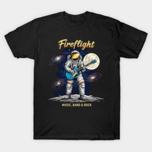 Fireflight Astronaut Rock Band T-Shirts for Sale | TeePublic