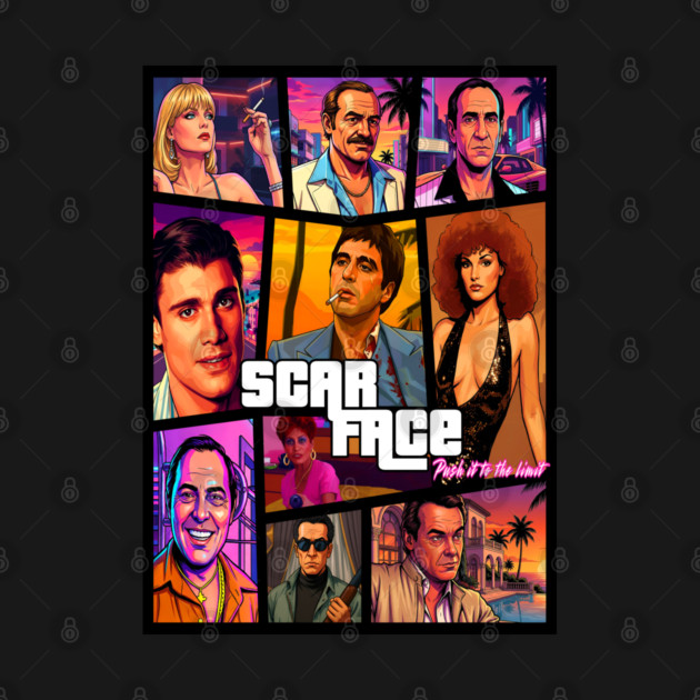 Push It To The Limit - Scarface - T-Shirt | TeePublic