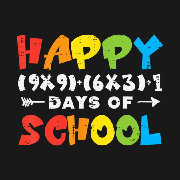 Happy 100 Days Math Formula Student School Celebration - Math Formula ...