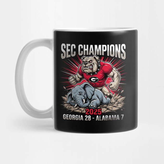 SEC Champions Georgia Bulldogs Victory Mascot 2025 - Bulldogs Victory ...