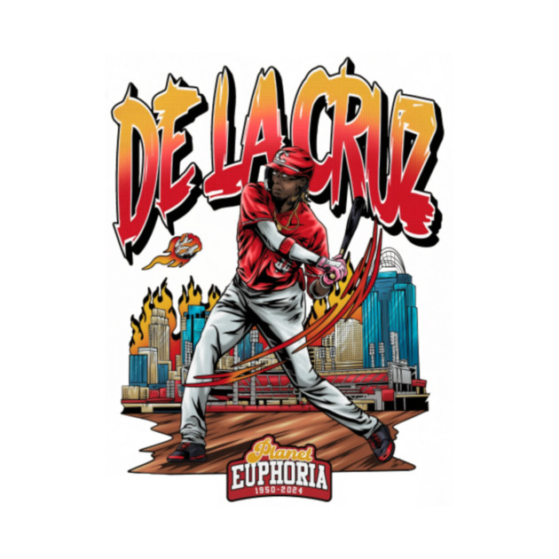 Elly-De La Cruz Cincinnati Player Name - Baseball - T-Shirt | TeePublic