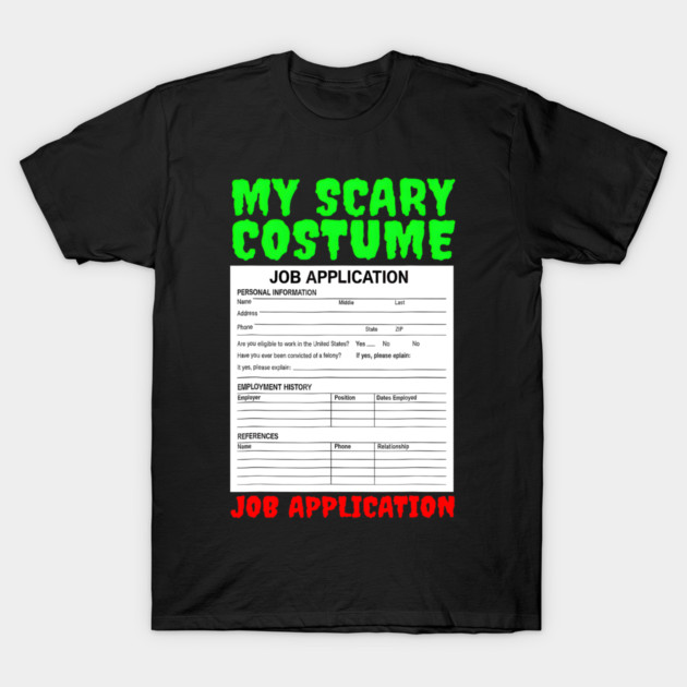 Job Application Scary Halloween Trick Or Treat - Halloween Scary ...