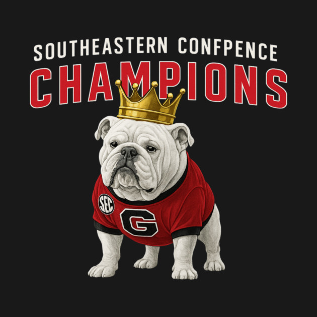 SEC Champions Georgia Bulldogs Victory Mascot 2025 - Sec Champions 2025 ...