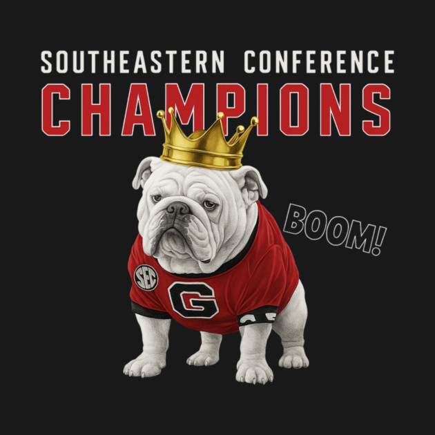 SEC Champions Georgia Bulldogs Victory Mascot 2025 - Sec Champions 2025 ...