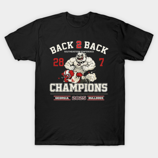 SEC Champions Georgia Bulldogs Victory Mascot 2025 - Sec Champions 2025 ...