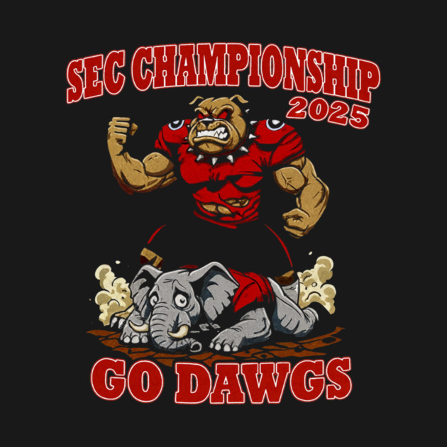 SEC Champions Georgia Bulldogs Victory Mascot 2025 - Sec Champions 2025 ...